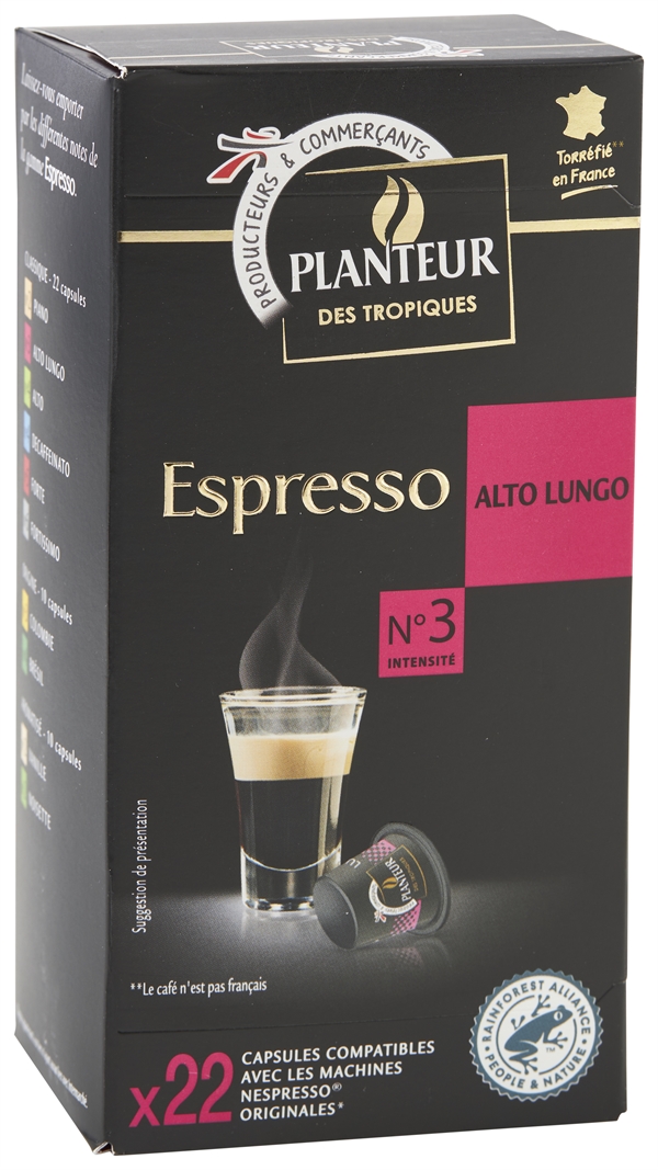 PLANTEUR DES TROPIQUES (INTERMARCHÉ) Espresso alto lungo : test complet ...