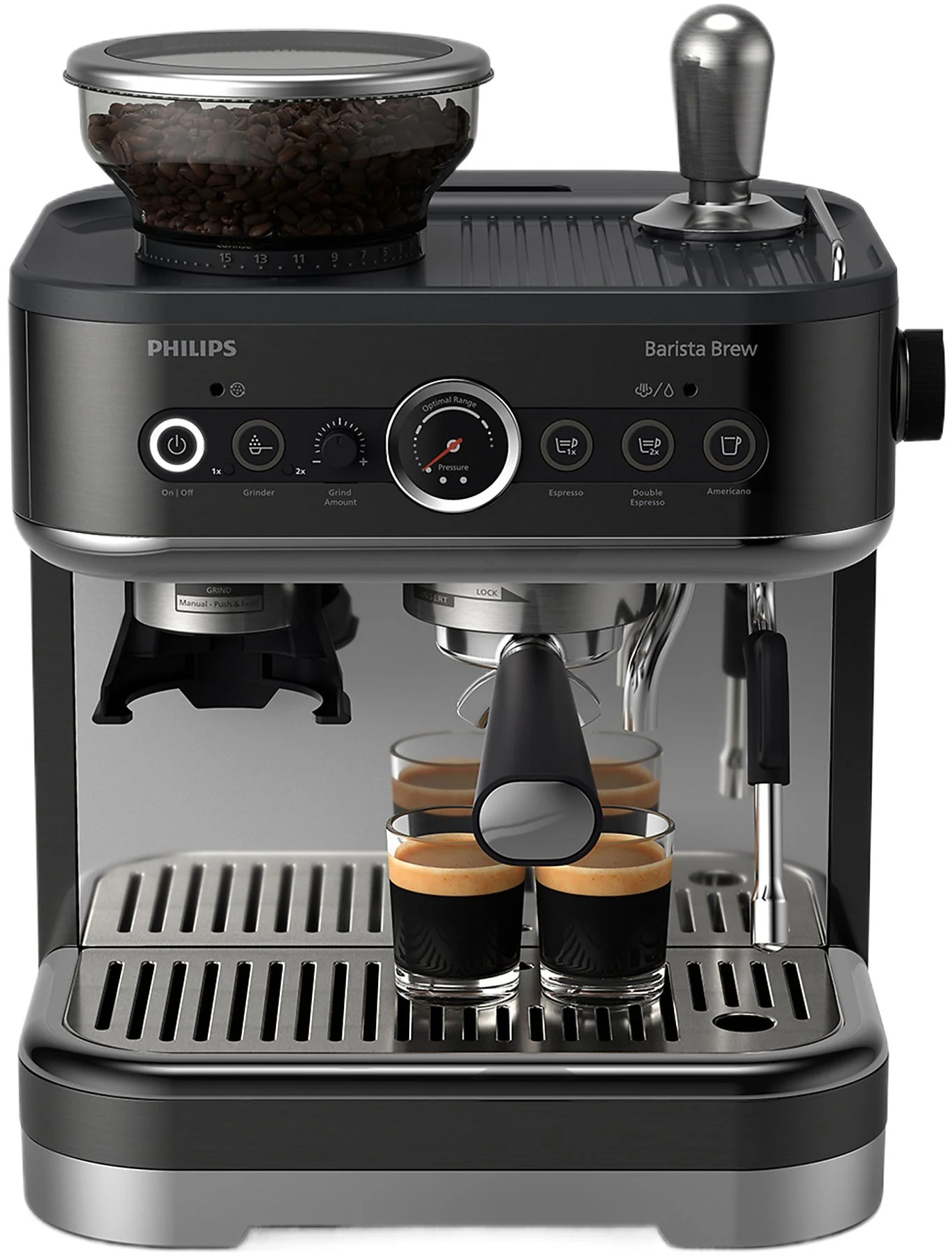 Test PHILIPS PSA3218/10 BARISTA BREW - Testachats