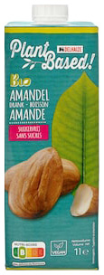 Score santé de DELHAIZE Plant Based! Amande Bio sans sucre - Testachats ...