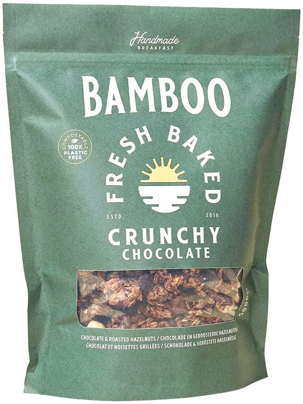 Score santé de BAMBOO Un mélange de flocons d'avoine avec du chocolat ...
