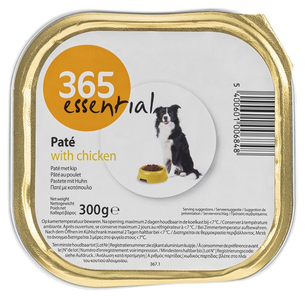 Test 365 (DELHAIZE) PATÉ AU POULET - Testachats