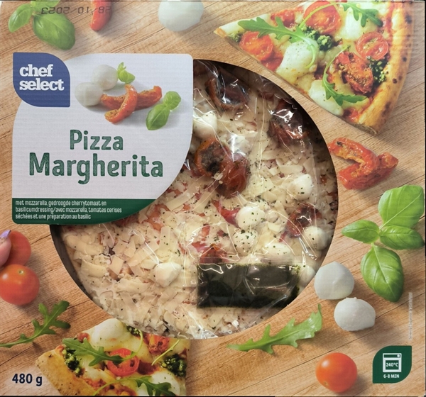 CHEF SELECT (LIDL) PIZZA MARGHERITA gezondheidsscore - Testaankoop gezond
